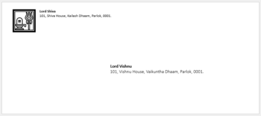 How to create an envelope in Word? – AtulHost