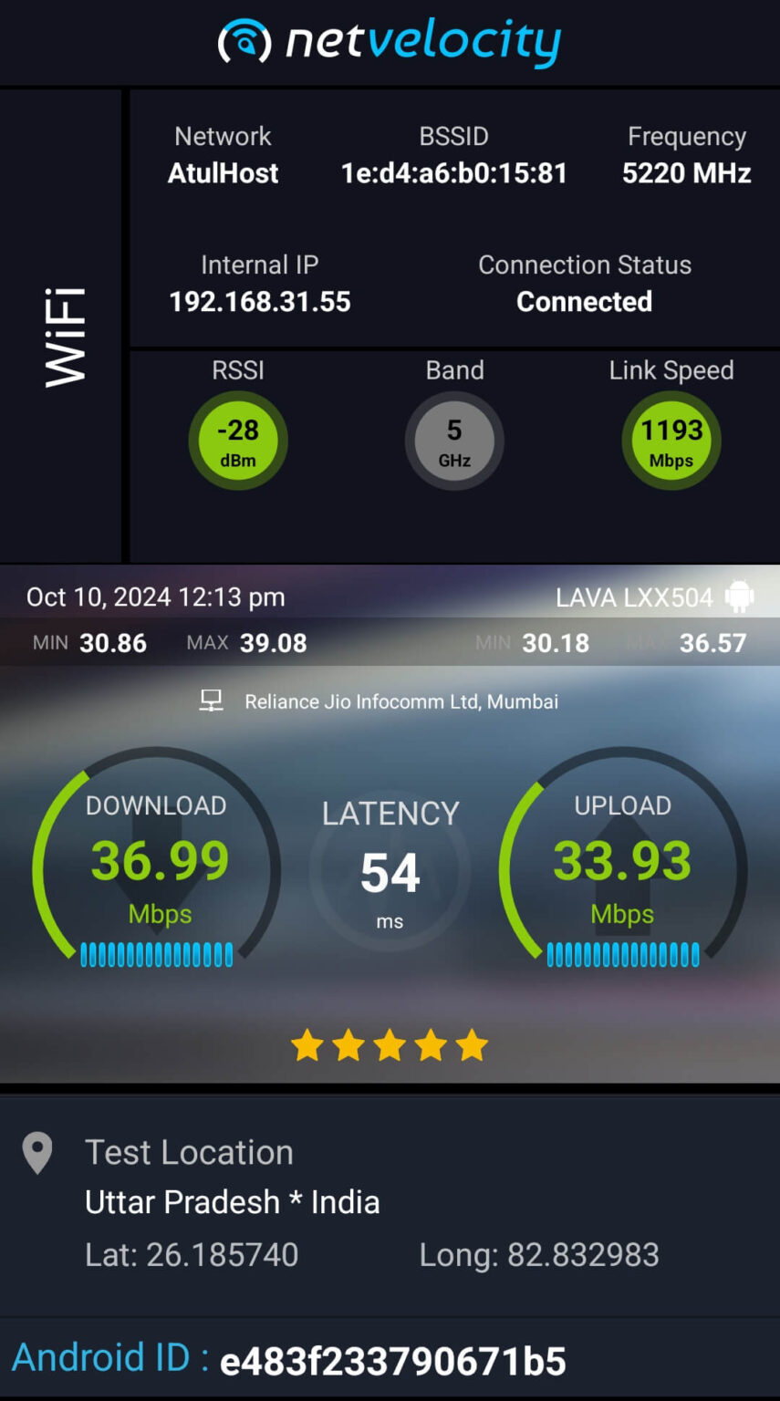 My Experience With Jio AirFiber [Review] – AtulHost